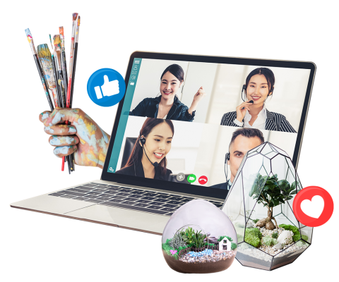 Virtual Team Bonding Activities for Remote Team | JomBond